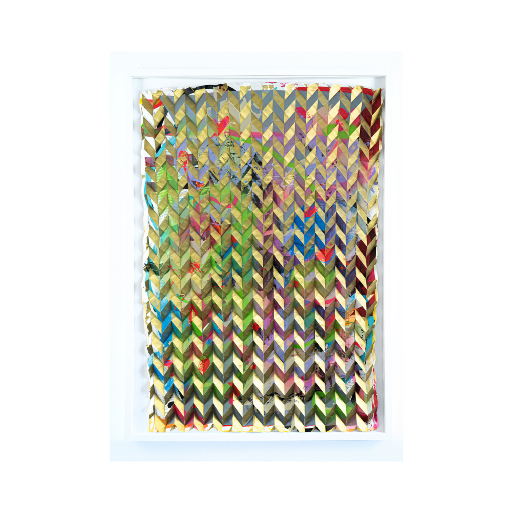 MICHAEL WEGERER - FOLDED FIGURES NR.36 AVANTGARDE GOLD - Galerie Dumas ...